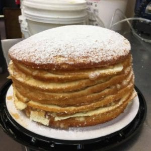 OLD-FASHIONED STACK CAKE WITH APPALACHIAN APPLE BUTTER FILLING