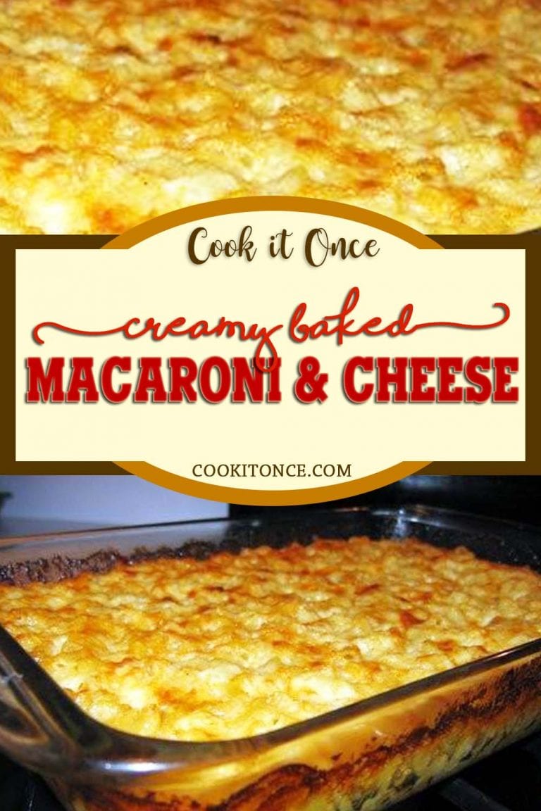 Creamy Baked Macaroni and Cheese
