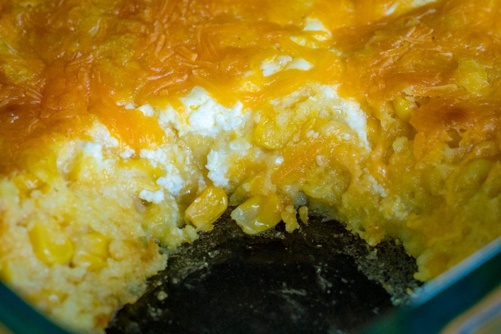 Cheesy Jiffy Corn Casserole