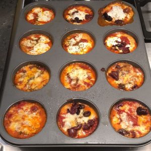 Deep Dish Mini Pizzas