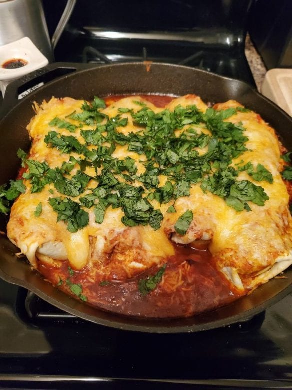 Loaded Smothered Beef Burritos