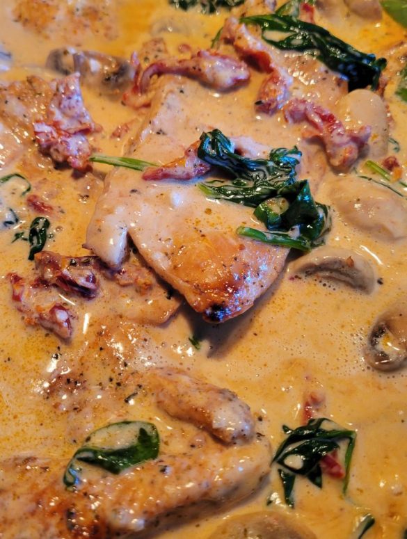 Baked Tuscan Chicken