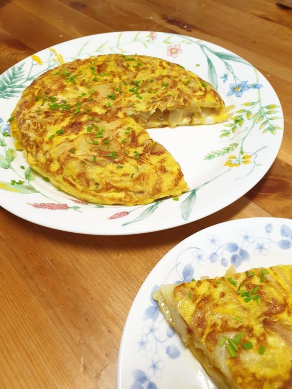 SPANISH OMELETTE OR TORTILLA