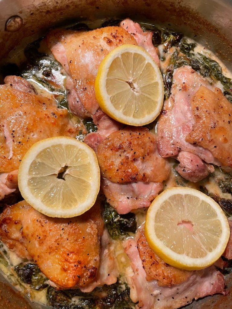 Creamy Butter Baked Chicken