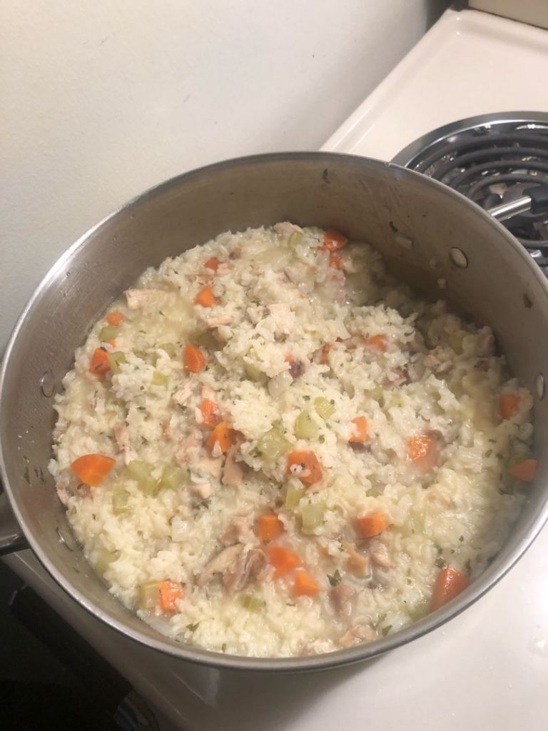 Ranch Chicken Rice Soup